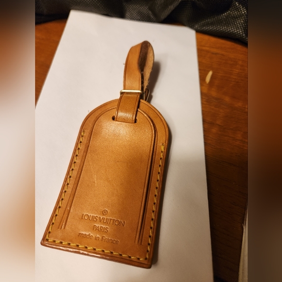 Louis Vuitton | Other | Authentic Louis Vuitton Name Tag | Poshmark